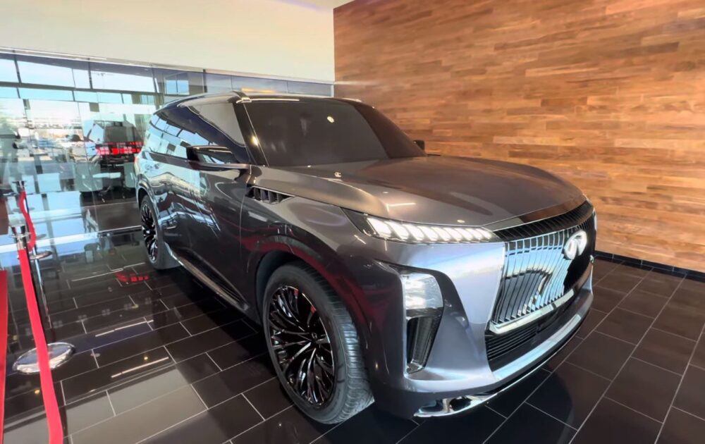 Le nouveau SUV Infinity impressionne. Luxe, confort et grande puissance ...